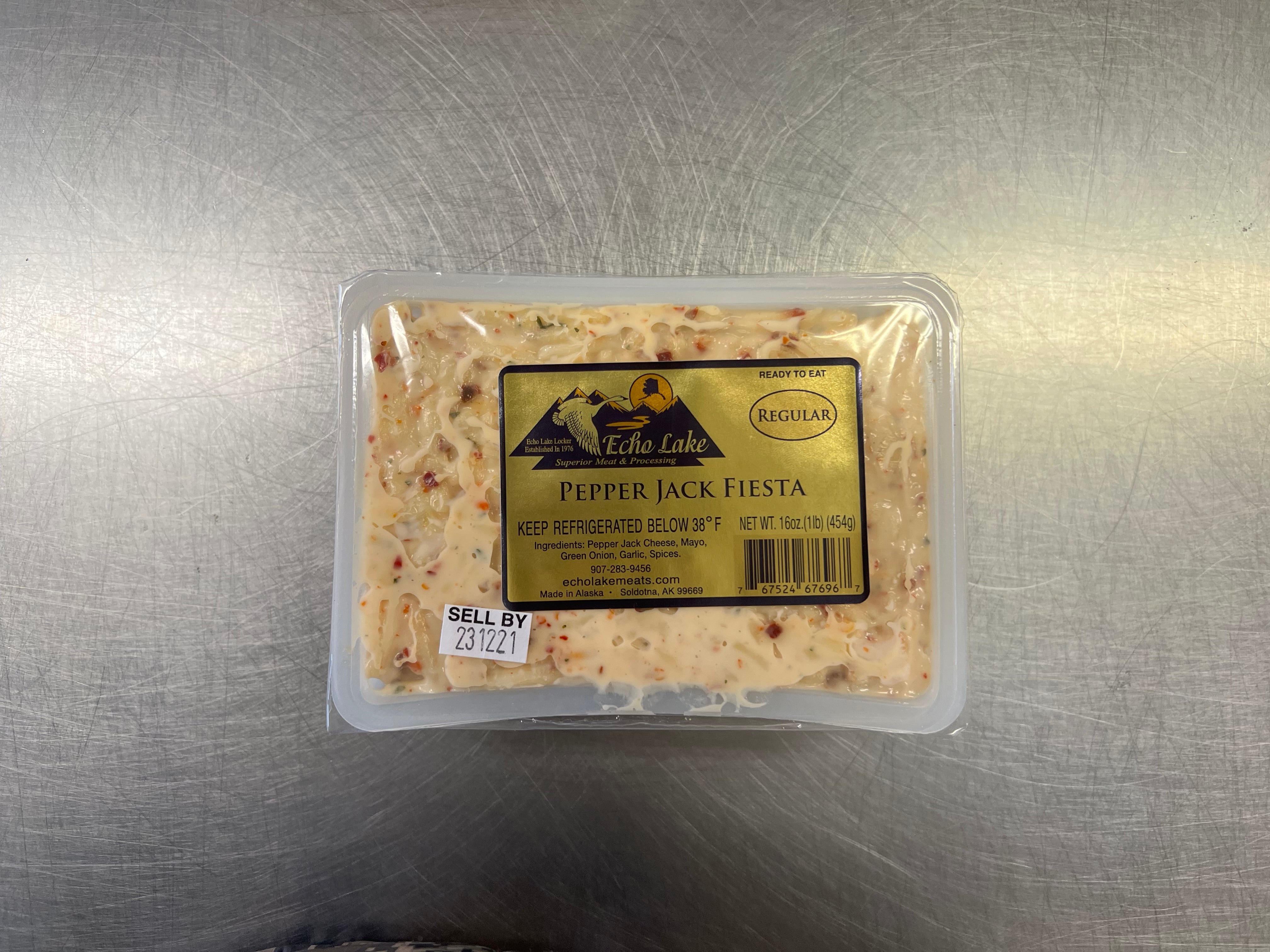 Echo Lake Pepper Jack Fiesta Cheese Spread – Echo Lake Meats